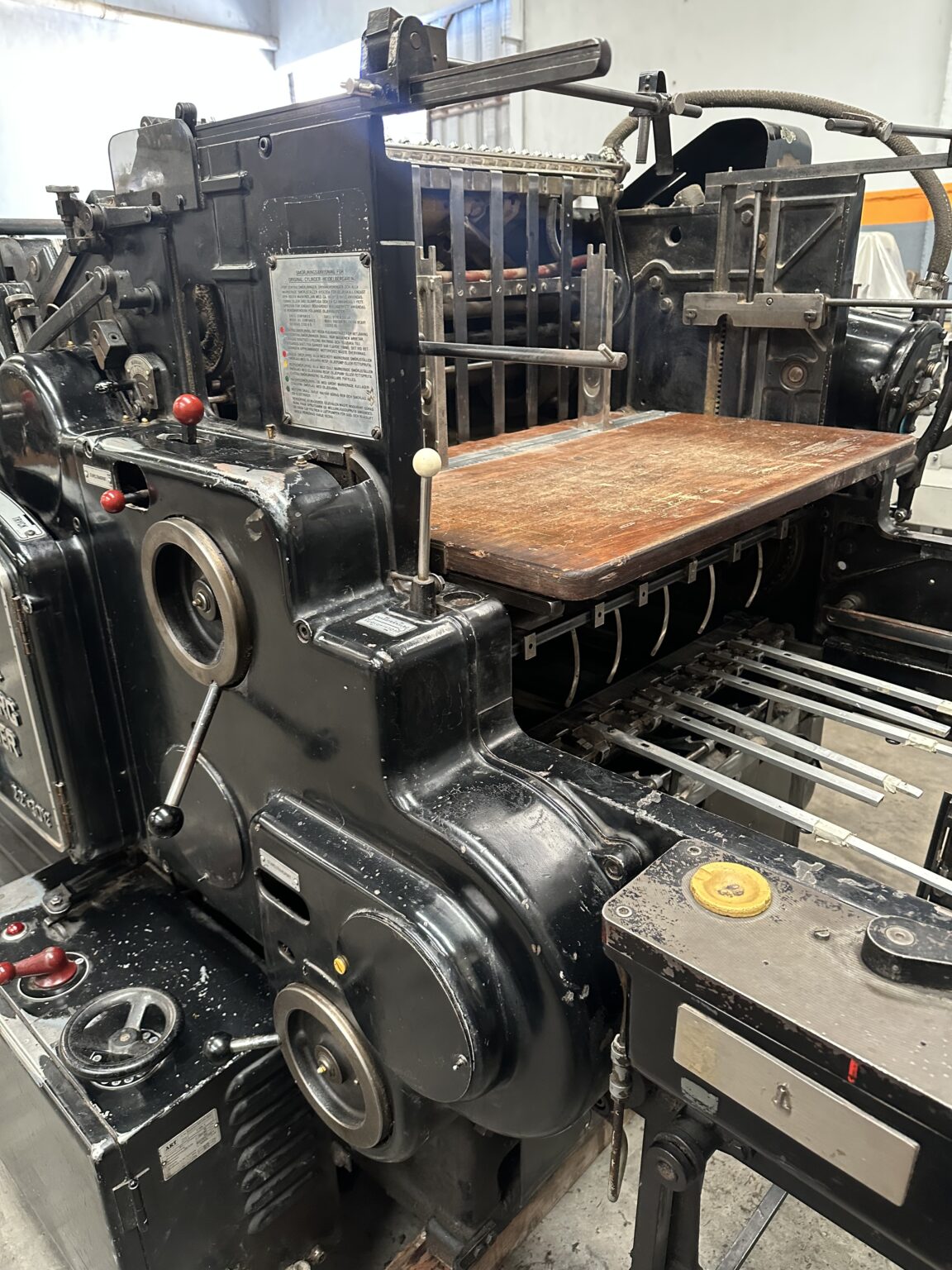 Suajadora Heidelberg cilindrica – Maquimpres